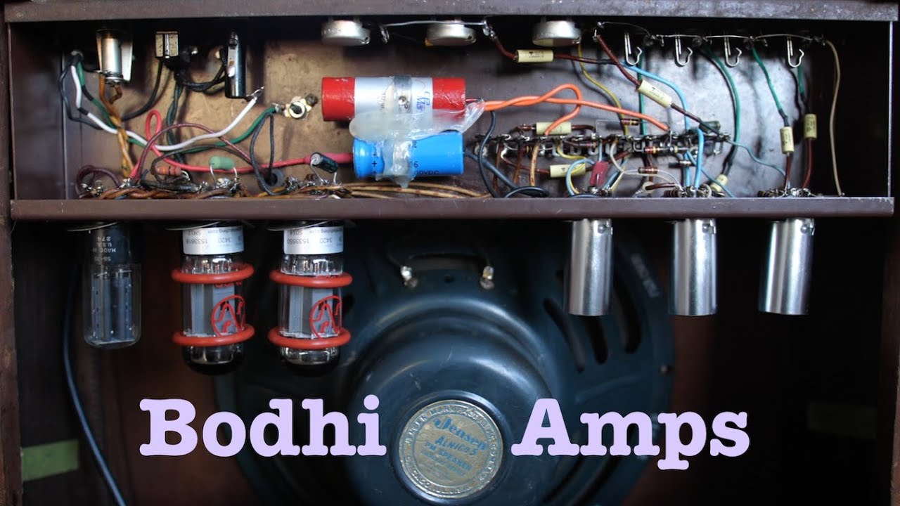 1956 Gibson Ga-20 Tube Amp Restored - YouTube