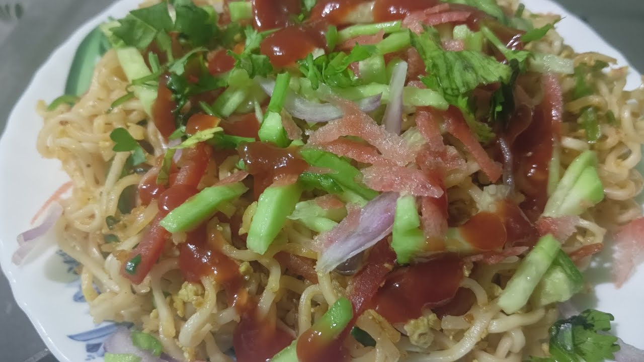 Spicy egg Maggie ___how to cook Maggie #maggie#easyrecipe #cooking # ...