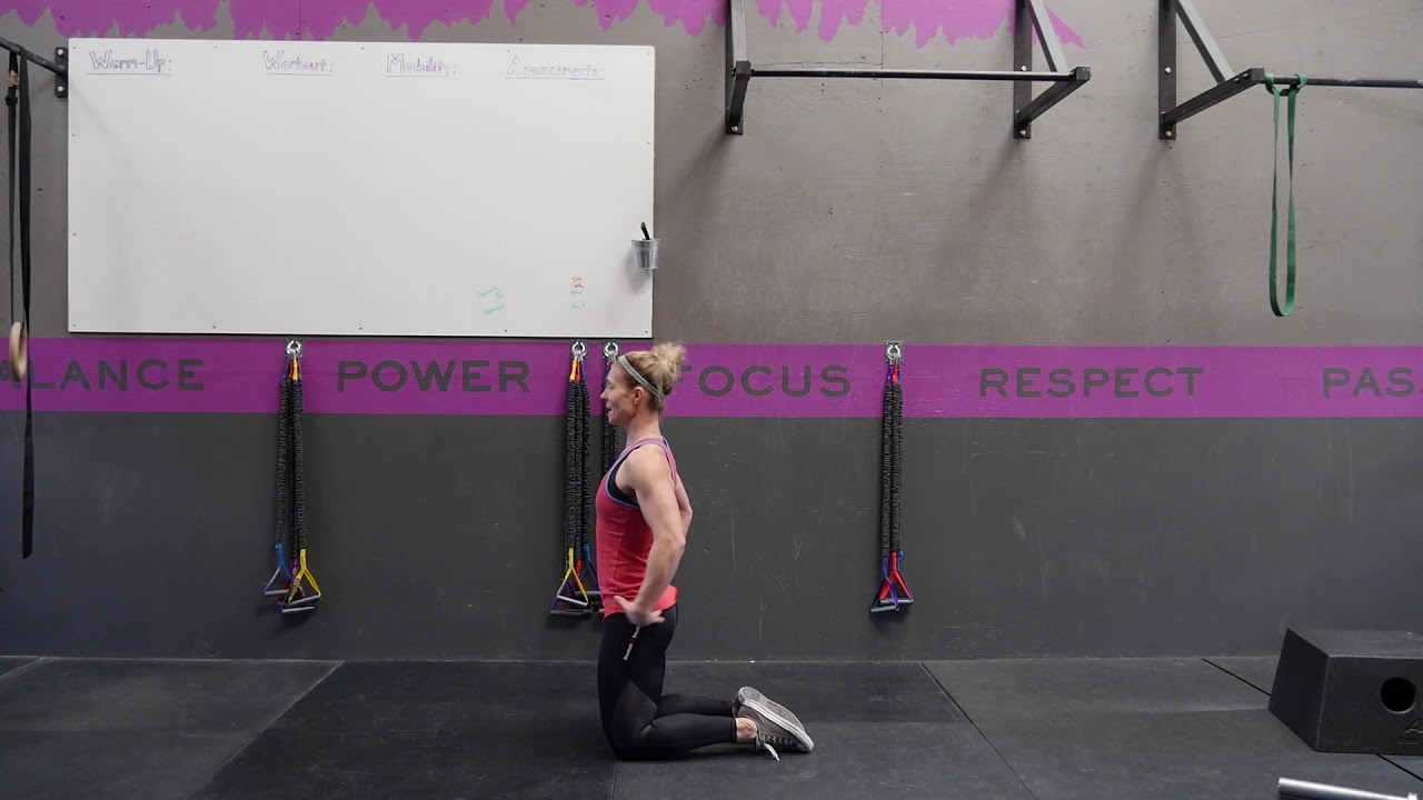 Kneeling Jumps - YouTube