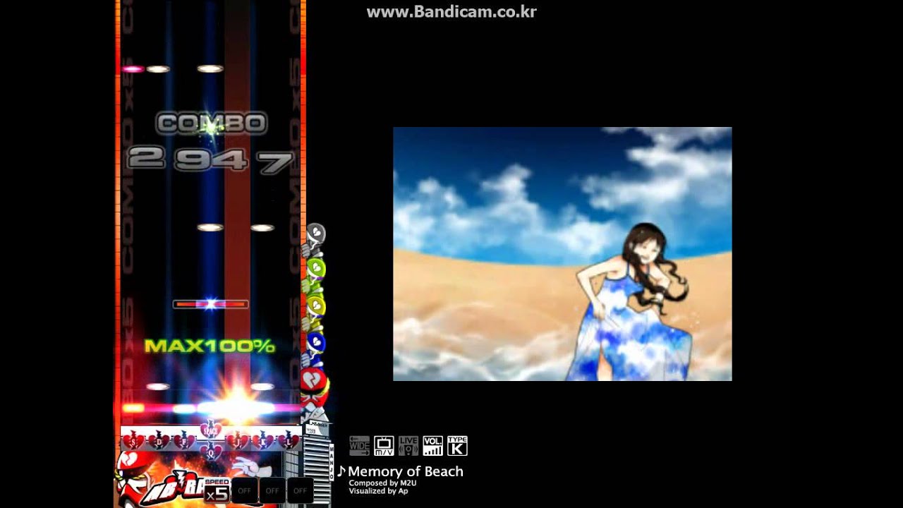 [DJMAX Trilogy] 7K Memory of Beach SC - YouTube