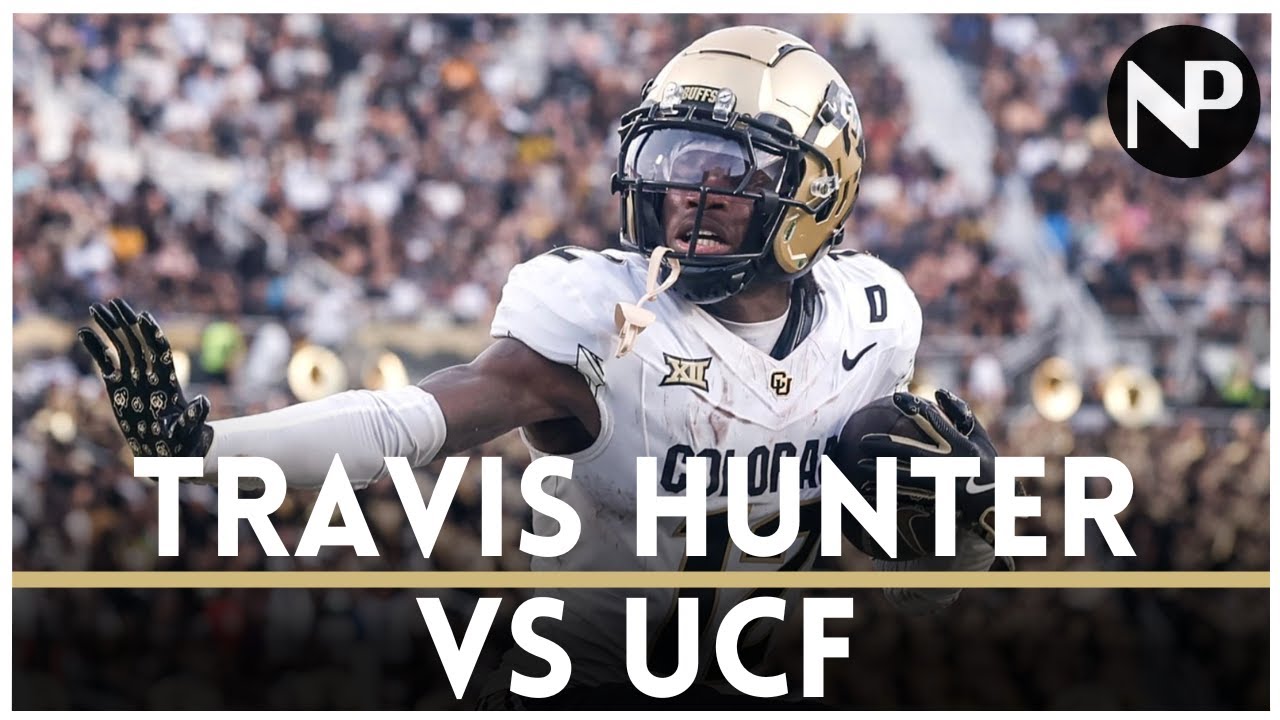 Travis Hunter vs UCF - YouTube