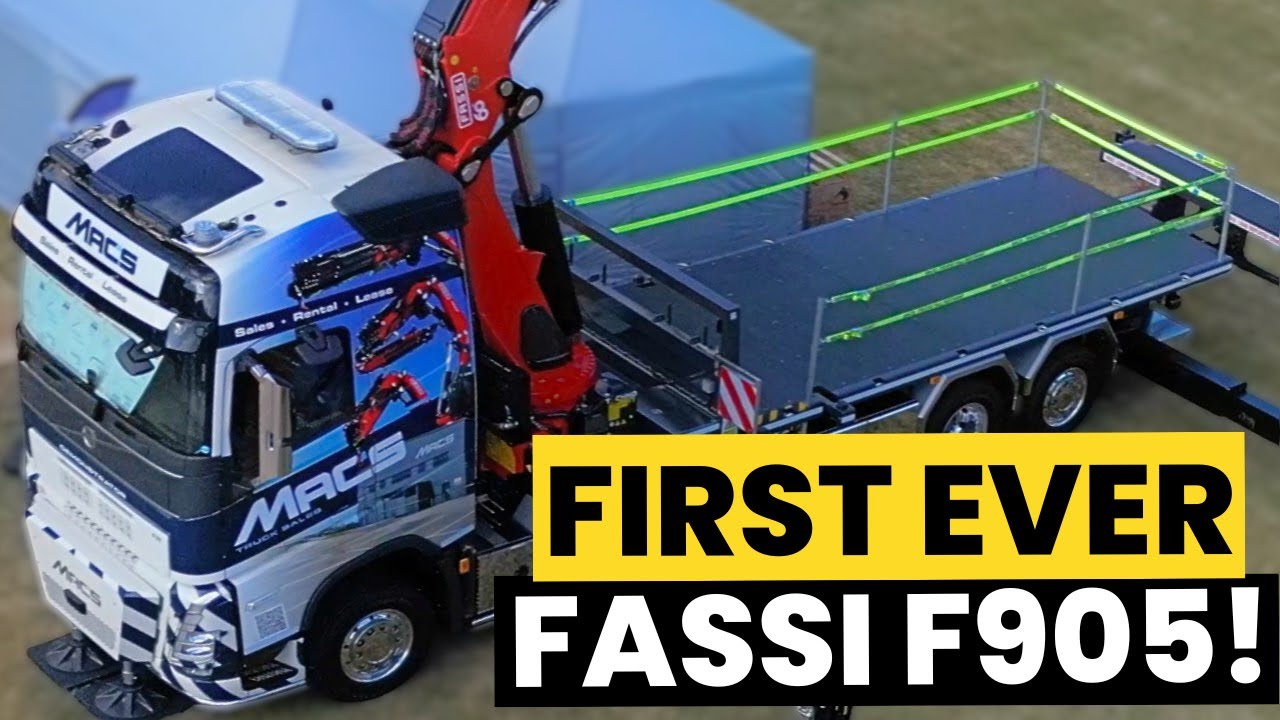 The FIRST EVER Fassi F905 - Italian Engineering at Its Finest - YouTube