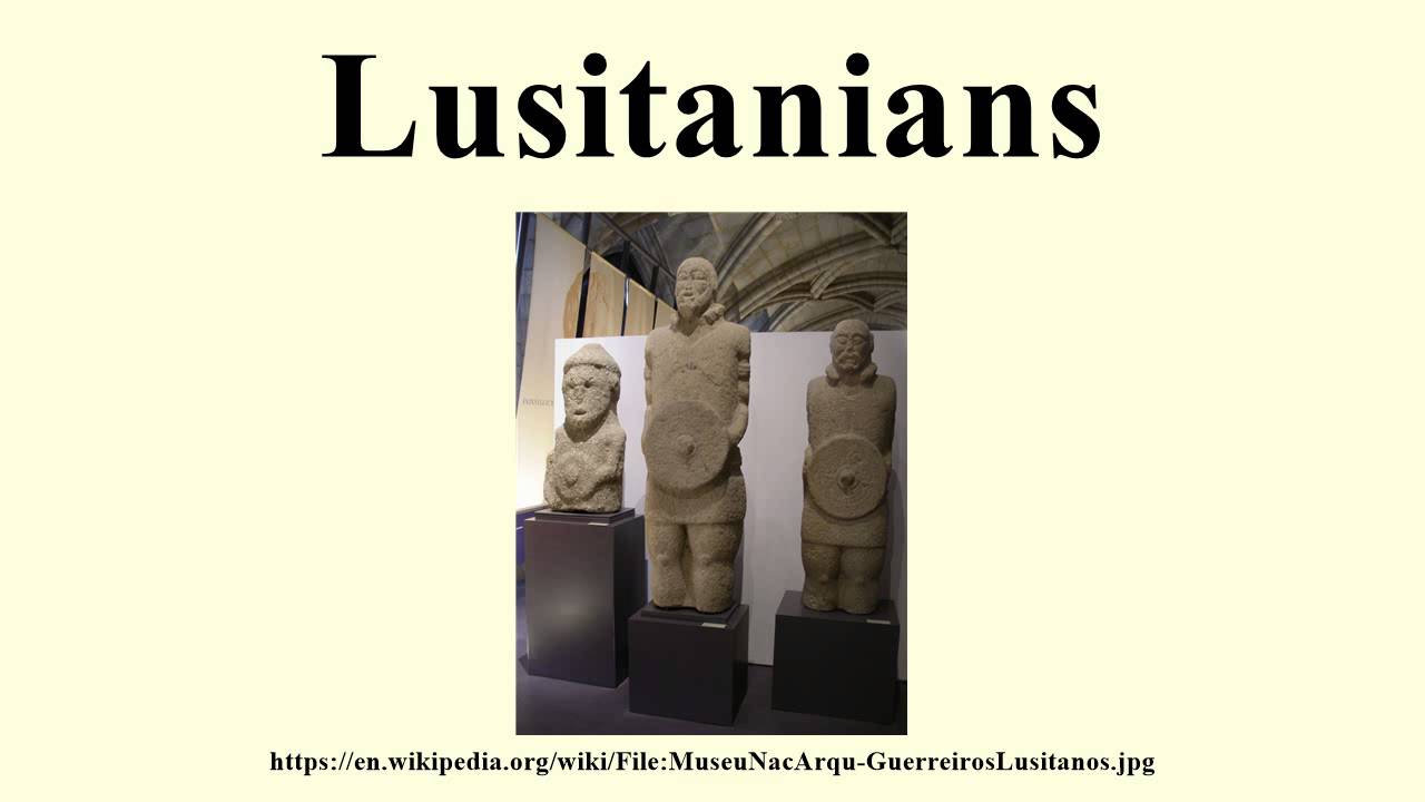 Lusitanians - YouTube