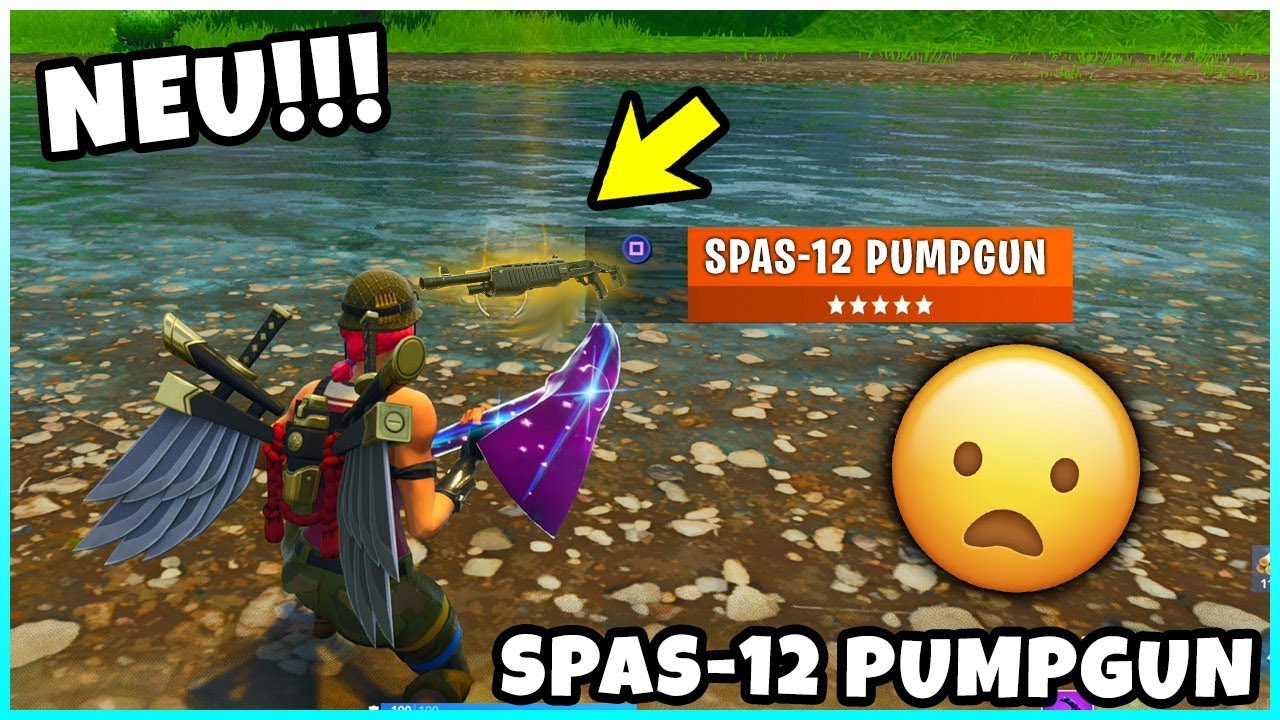 Morgen Neues UPDATE! Neue Spas-12 PumpGun in Fortnite Battle Royale ...