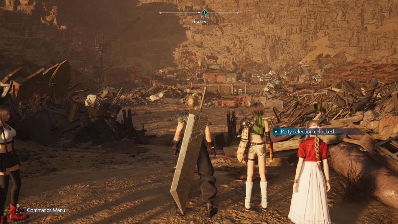 FINAL FANTASY VII REBIRTH HOW BARRETT LOST HIS ARM - YouTube