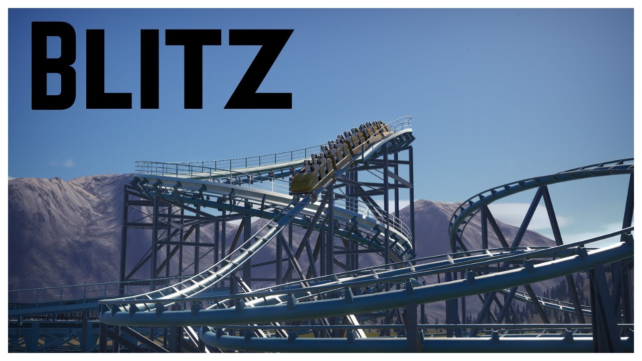 BLITZ - Schwarzkopf-like Spiral Lift Coaster - Planet Coaster - YouTube