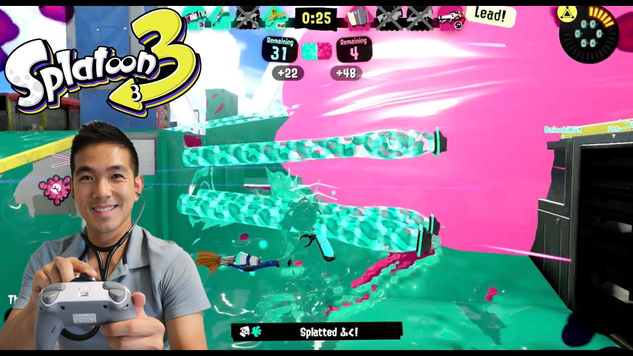 My Killer Wail vs Their Booyah Bomb! - Splatoon 3 Gameplay #23 [DR.ATG ...