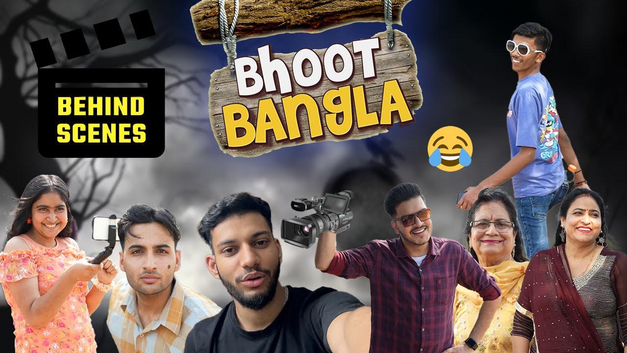 Behind The Scenes-BHOOT BANGLA - The Beginning | RACHIT ROJHA | AMAN ...