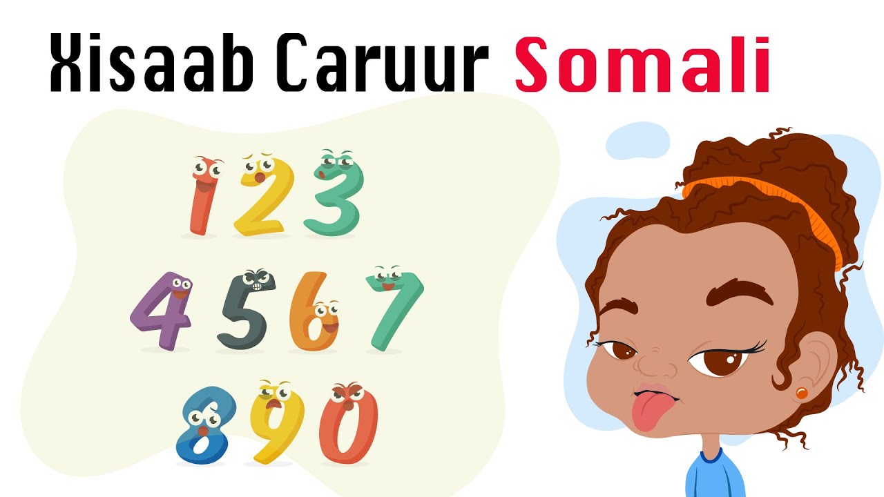 Tirooyinka 1- 10 I Xisaab caruur Afsoomali I Barashada xisaabta ...