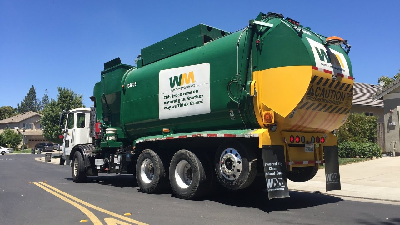 Waste Management: Autocar Amrep Elliptical - YouTube