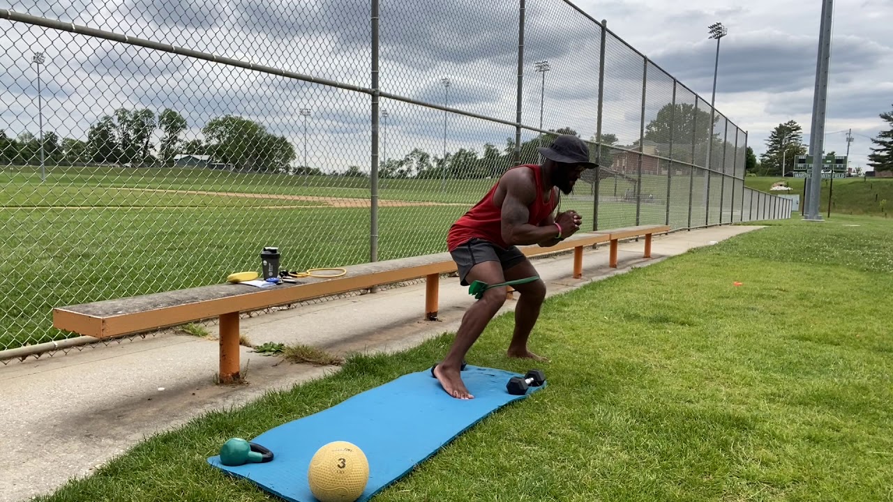 Lateral Walks with Bands - YouTube