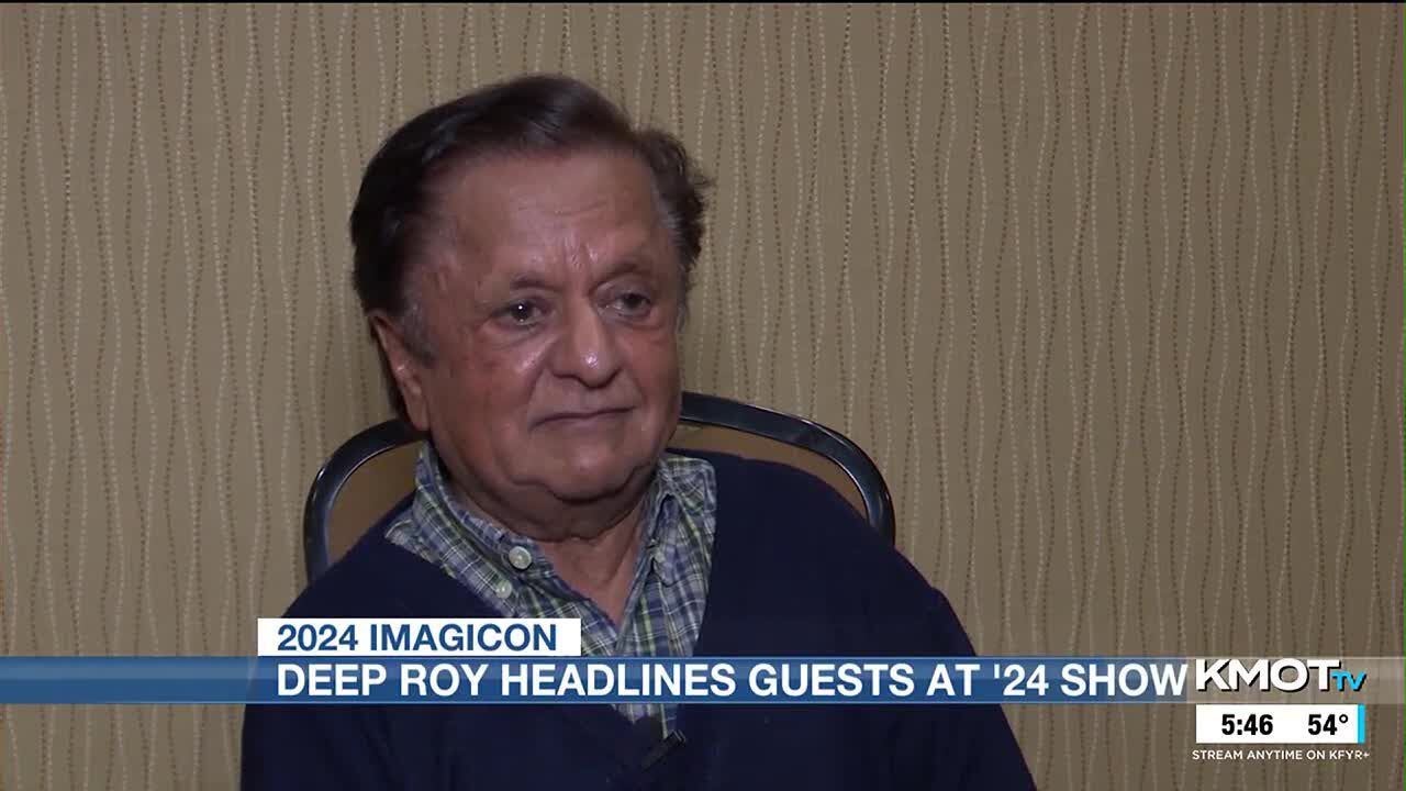 Actor Deep Roy in Minot for 10th iMagicon - YouTube