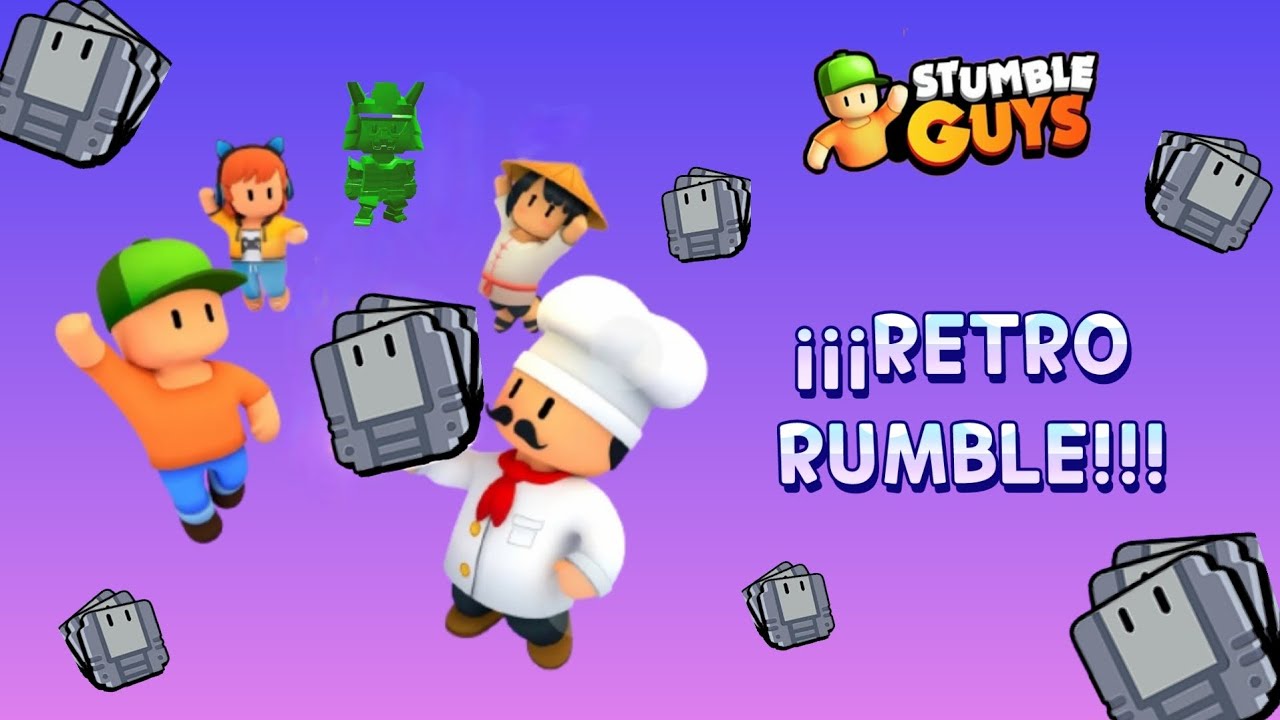 NUEVO EVENTO EN STUMBLE GUYS!! "RETRO RUMBLE" - YouTube