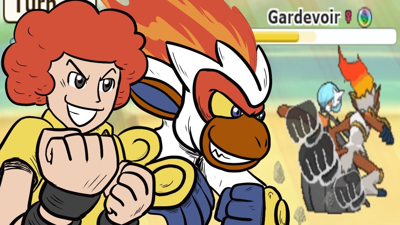 We try to win with an Infernape team for an hour - YouTube