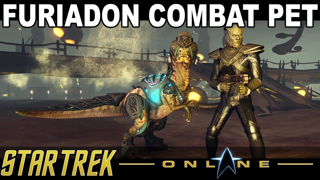 Star Trek Online - Furiadon Combat Pet - Complete Review - YouTube