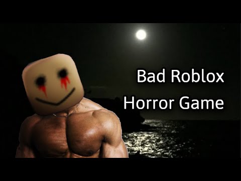 Suffering through a poor quality Roblox horror game - YouTube