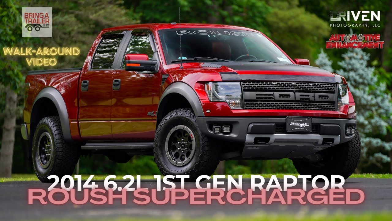 WALK-AROUND VIDEO - 2014 ROUSH SUPERCHARGED 6.2L 1ST GEN FORD RAPTOR ...