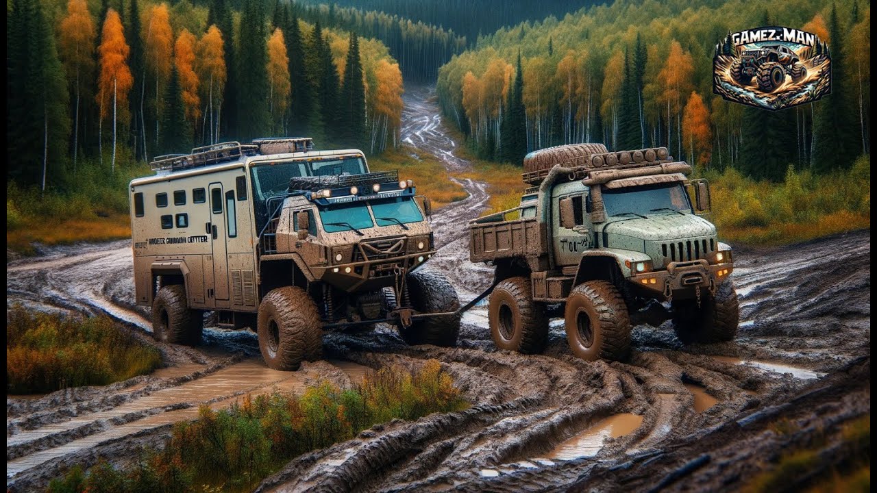 Triple Challenge in Snow Runner: Strong Foundation with Mastodon Zik ...