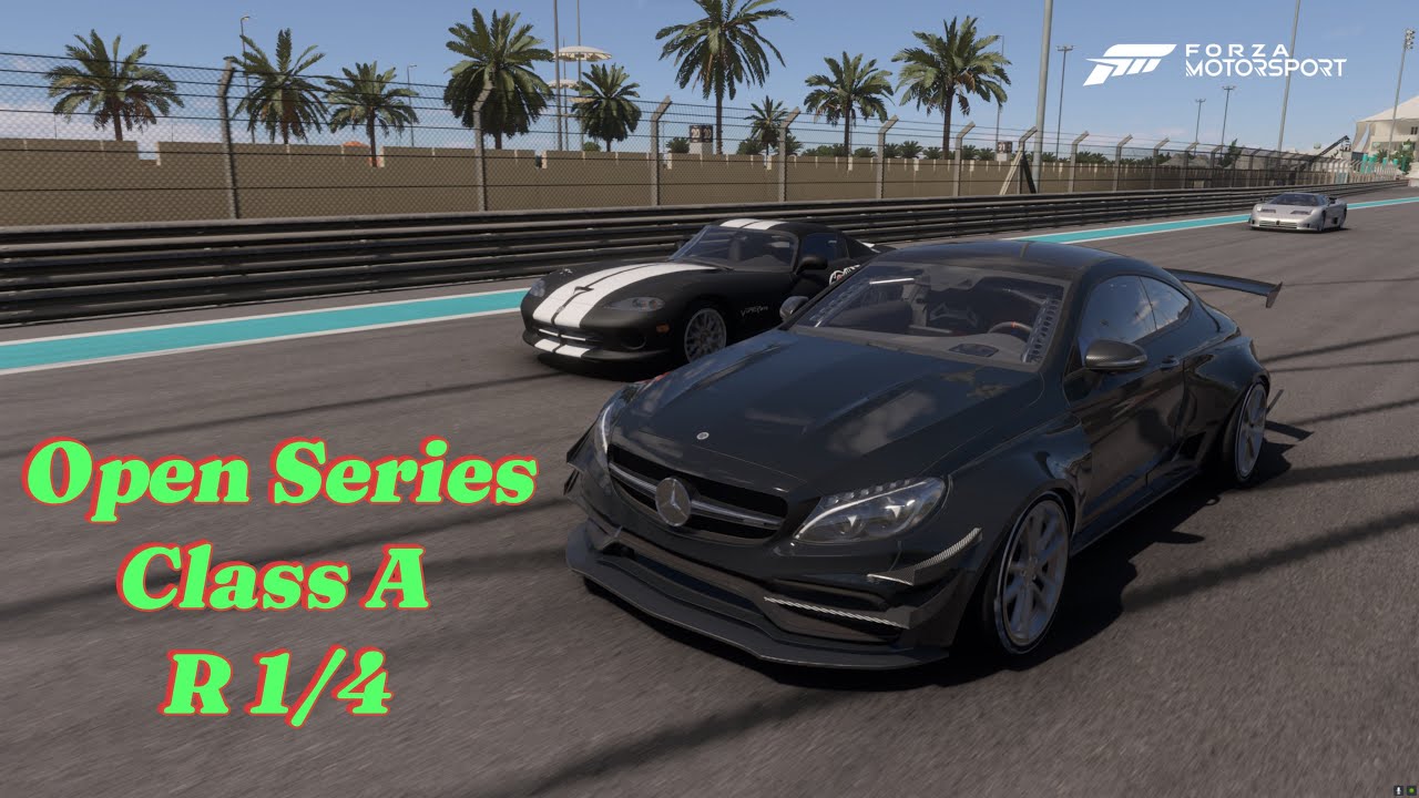 Forza Motorsport - Class A Race 1 - AMG C 63 - YouTube