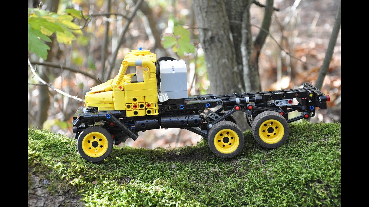 Lego RC model of Praga V3S trial truck (1:22 scale) - YouTube