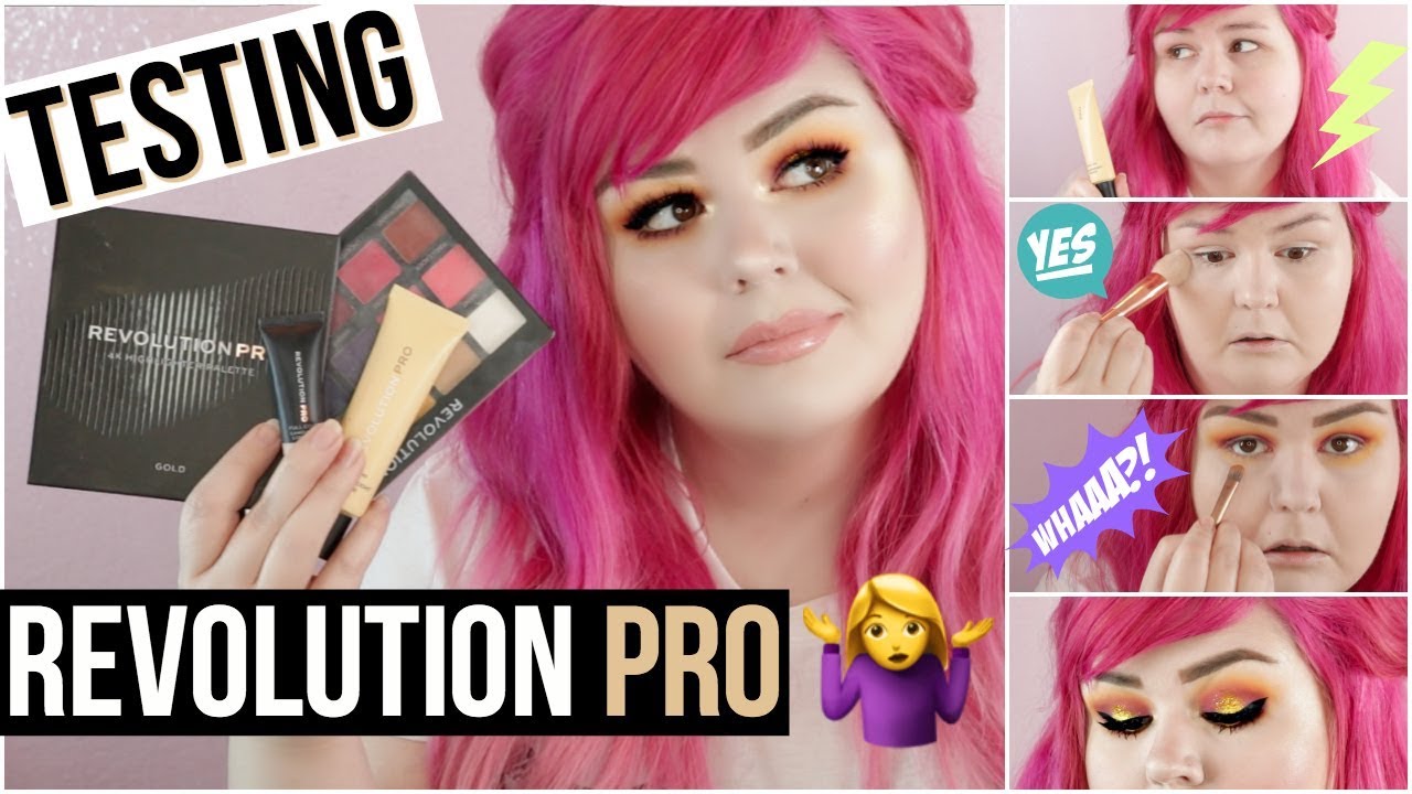Testing Revolution Pro | First Impressions New From Makeup Revolution ...
