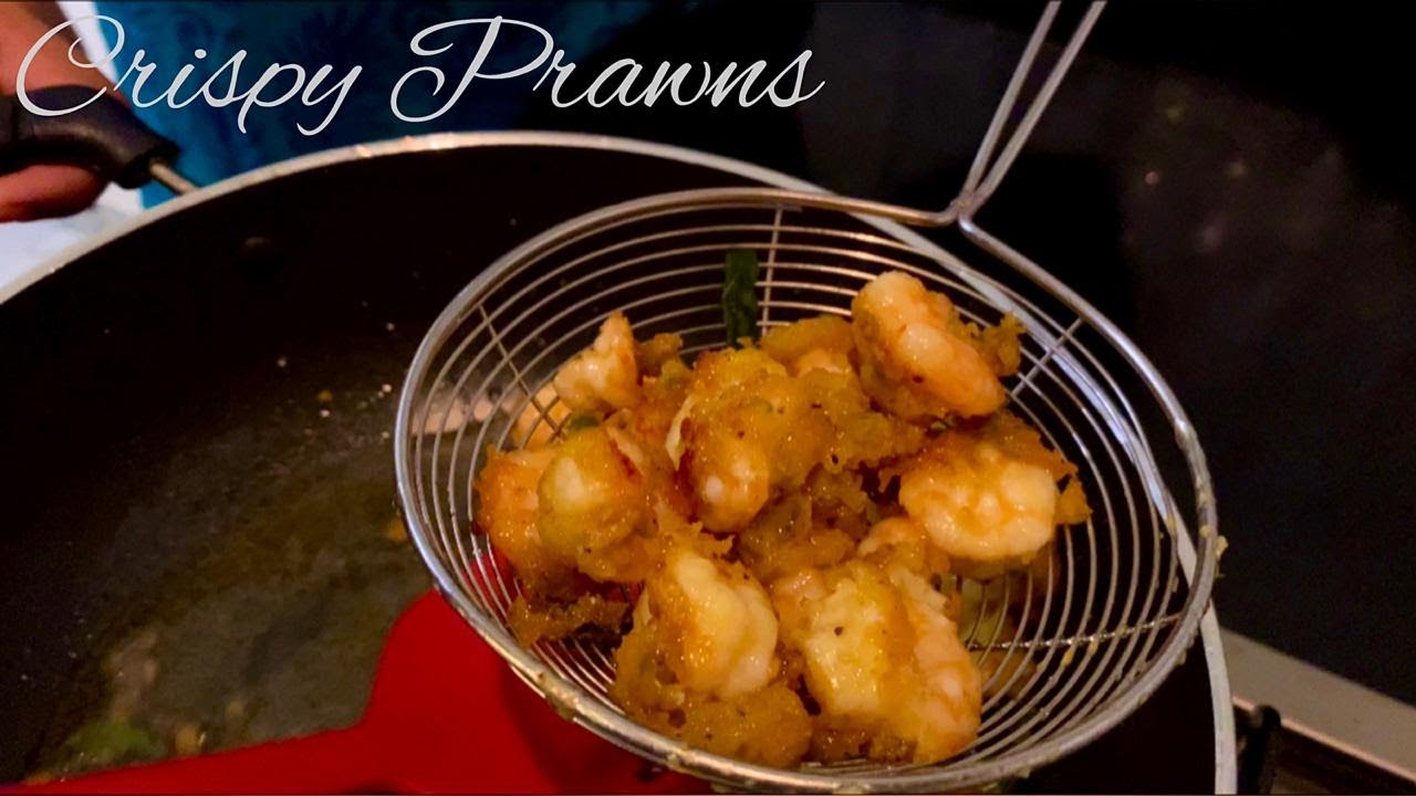 Crispy Golden Prawns | Easy Starters Recipe - YouTube