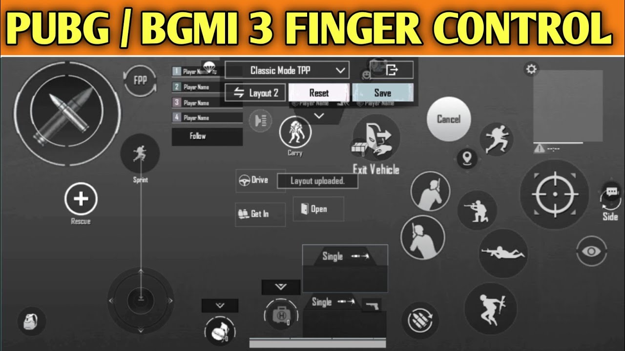 BGMI😱 3 FINGER NEW UPDATE BEST CONTROL / NEW UPDATE 2024 BGMI / PUBG 3 ...