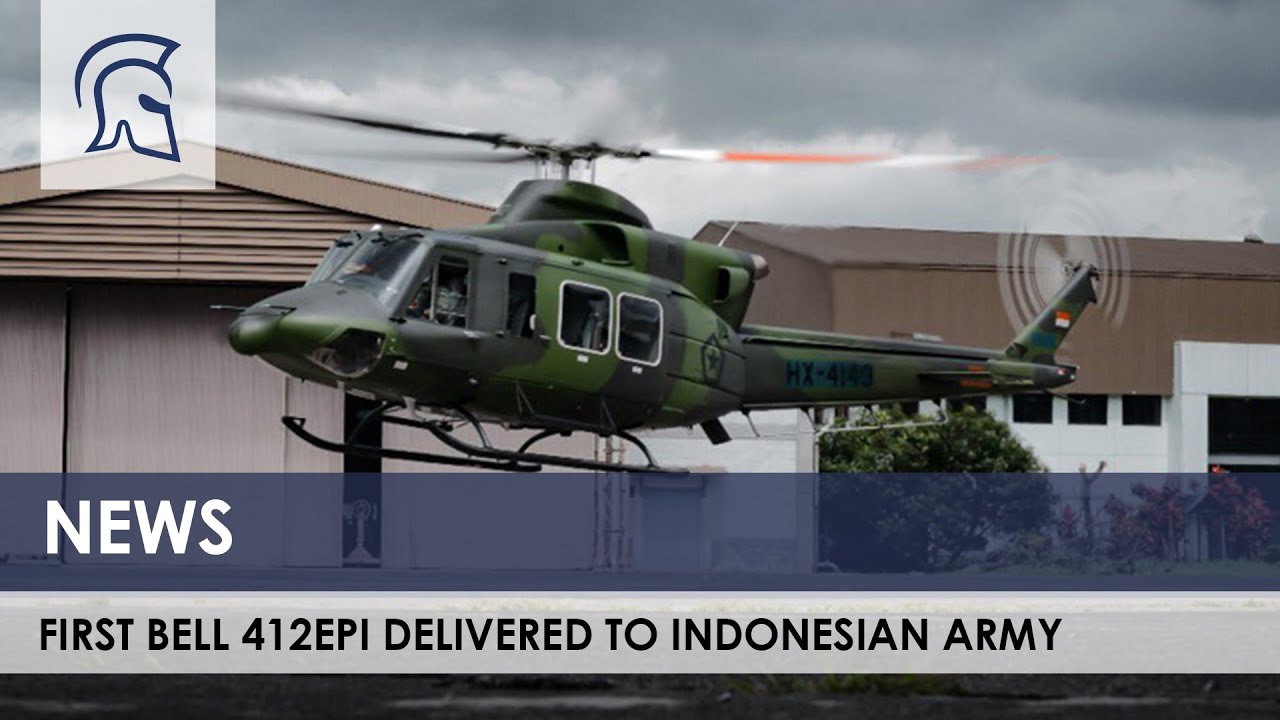 First Bell 412EPI delivered to Indonesian army - YouTube