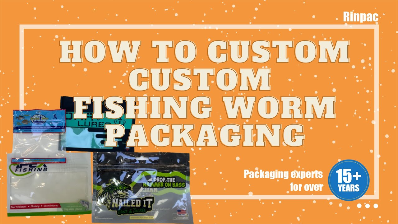How to Custom Fishing Worm Packaging | Recent Making Record | Visit Our Webiste: www.rinpac.com ...