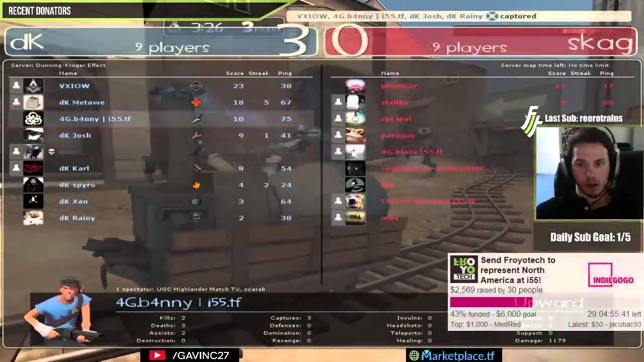 b4nny POV vs Ginyu Hoops pl_upward (Match 6/1/15) - YouTube