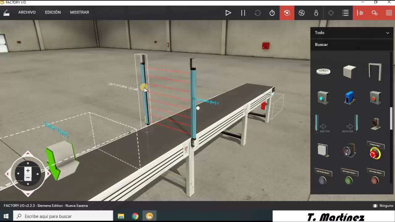 Tutorial sobre Factory IO: Sensores - YouTube