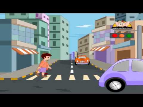 Sadak - Kids Animation Nursery Rhymes (Hindi) - YouTube