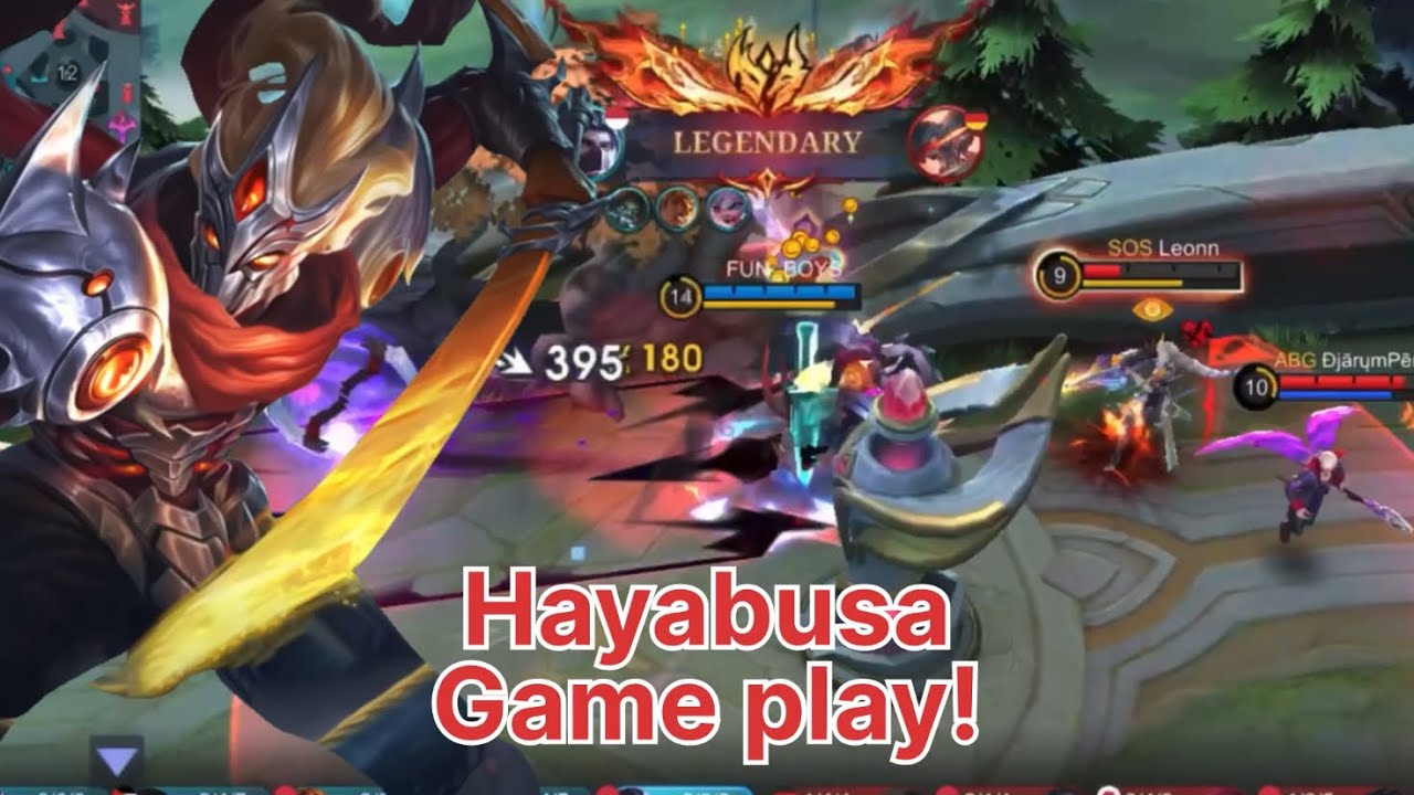 Hayabusa game play! Best build and emblem! - YouTube