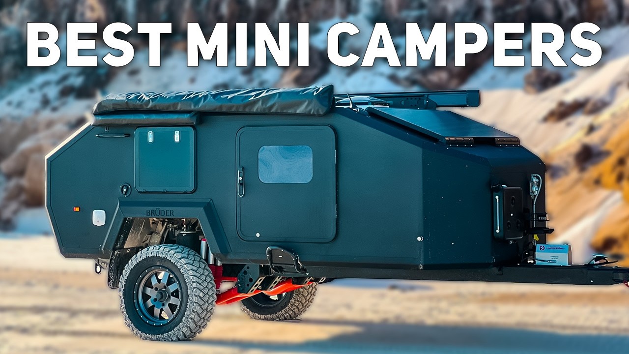 Innovative Mini Camper Trailers That Make Towing Easy - YouTube