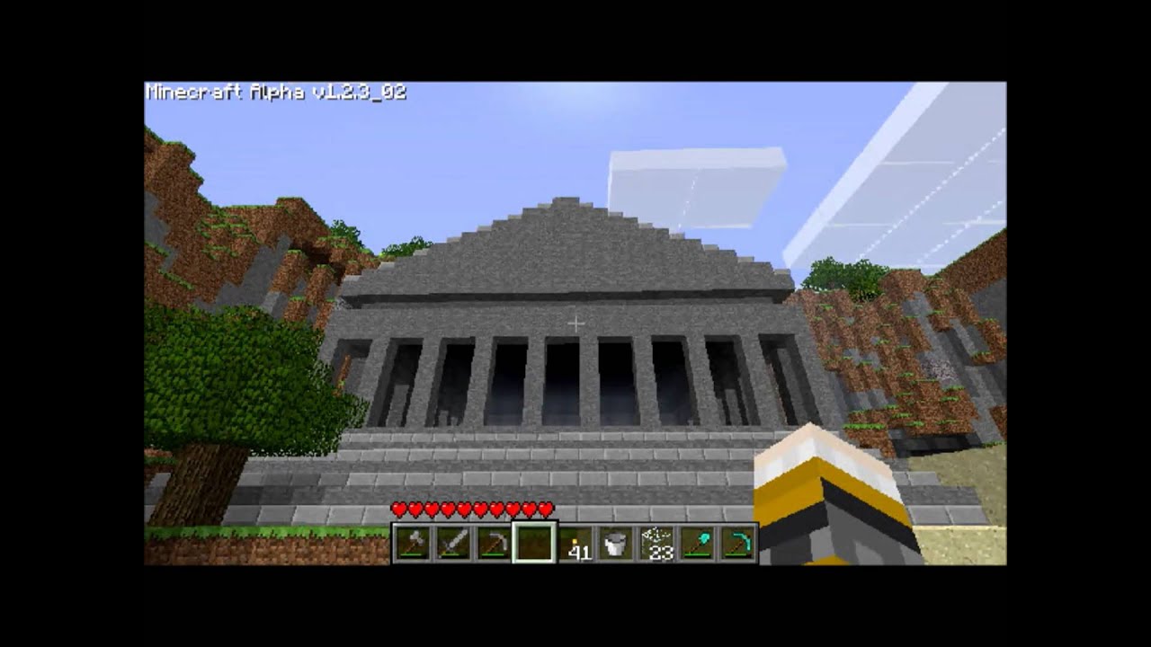 minecraft greek temple - YouTube