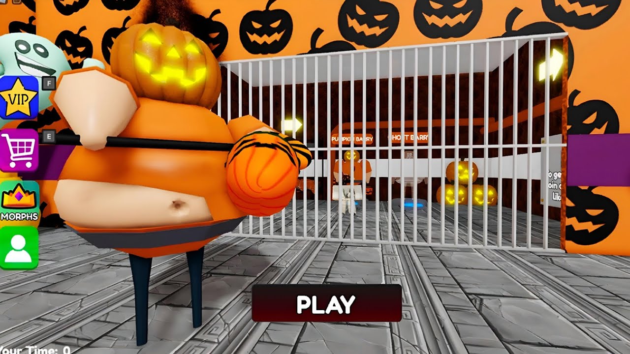 UPDATE!]HALLOWEEN BARRY'S PRISON RUN! ROBLOX GAMEPLAY ⚽ - YouTube