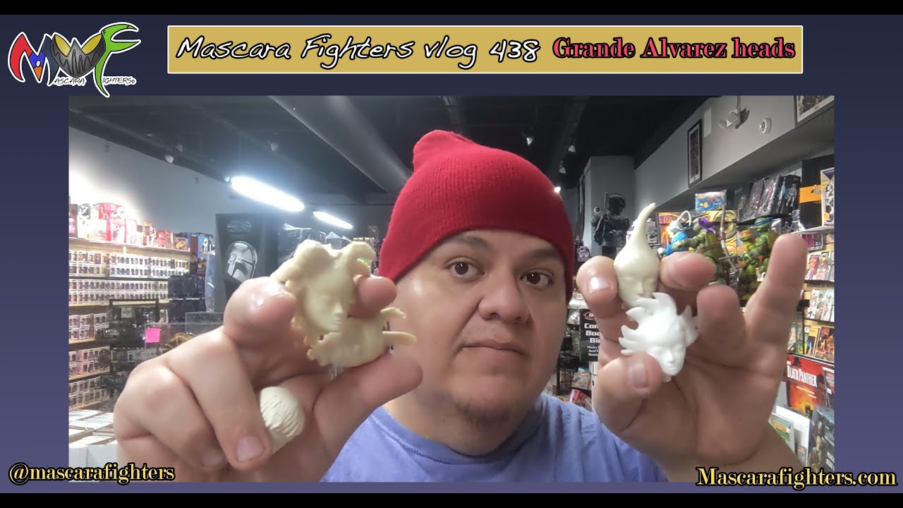 Mascara Fighters vlog 438 Grande Alvarez heads - YouTube