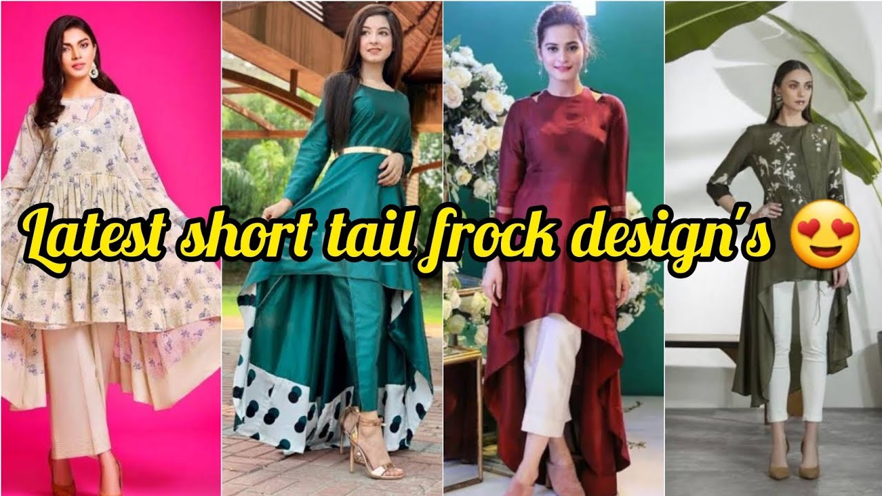 Latest Short Tail frock design's// Tail frock design's 2024 // Fashion ...