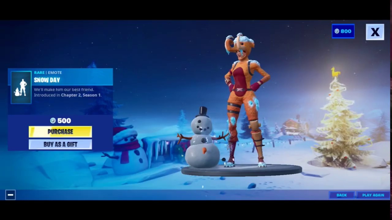 Fortnite Item Shop *NEW* SNOW DAY EMOTE! (January 4th, 2020) [Fortnite ...