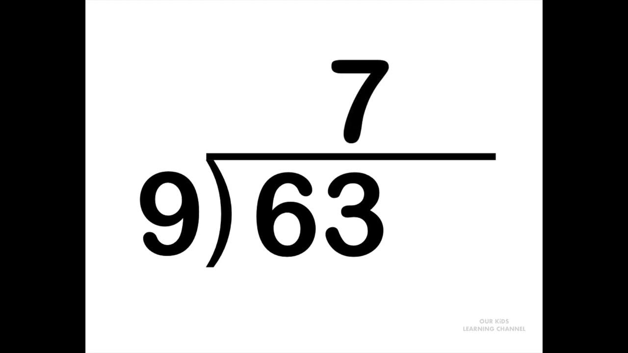 9 Division Table - Dividing by 9 - YouTube