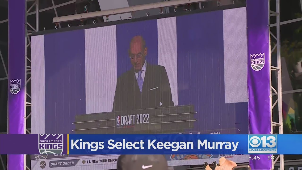 Sacramento Kings Select Keegan Murray In Draft Decision - YouTube