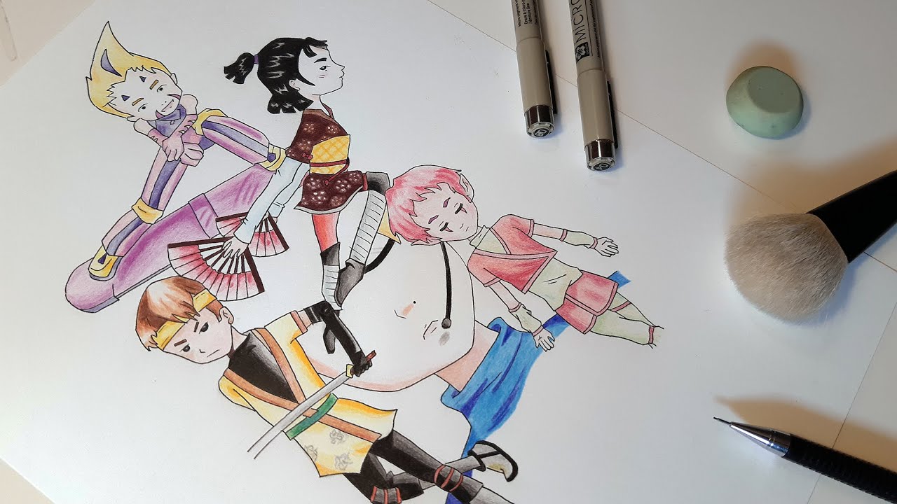 How to DRAW Lyoko Warriors | Code Lyoko - YouTube