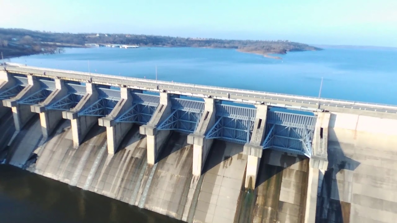 Kaw Dam, Ponca City, OK - YouTube