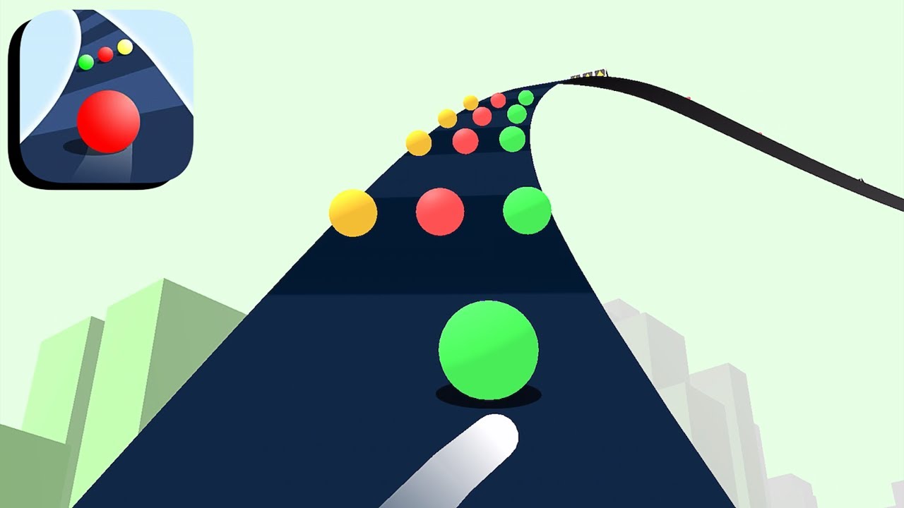 Color Road Gameplay 🟡🟢🔴 All Levels Part 7 - YouTube