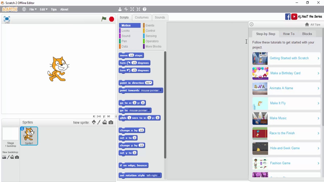 [Aj. NesT สอน Scratch] EP.1 Introduction to Scratch for Developing ...
