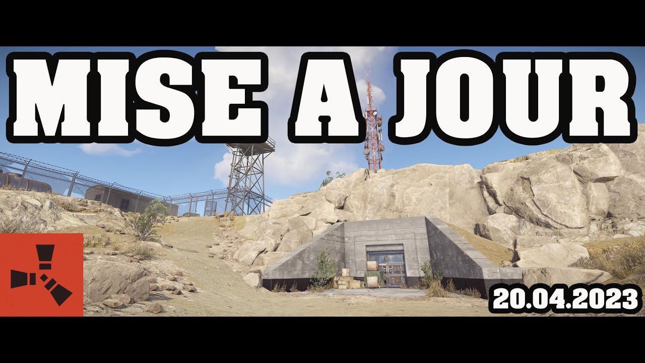 Le Silo Nucléaire ARRIVE | Rust - Mise à jour 20.04.2023 | - YouTube