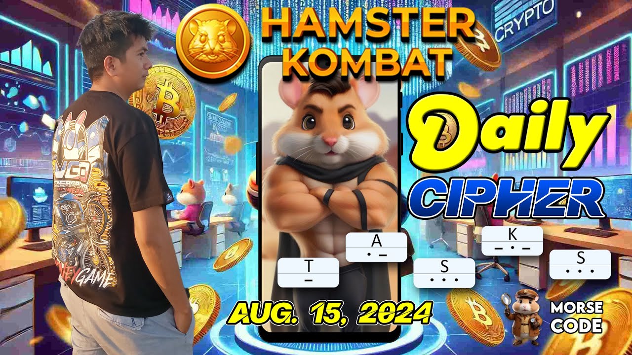 HAMSTER KOMBAT: Daily Cipher Aug 15, 2024 - YouTube