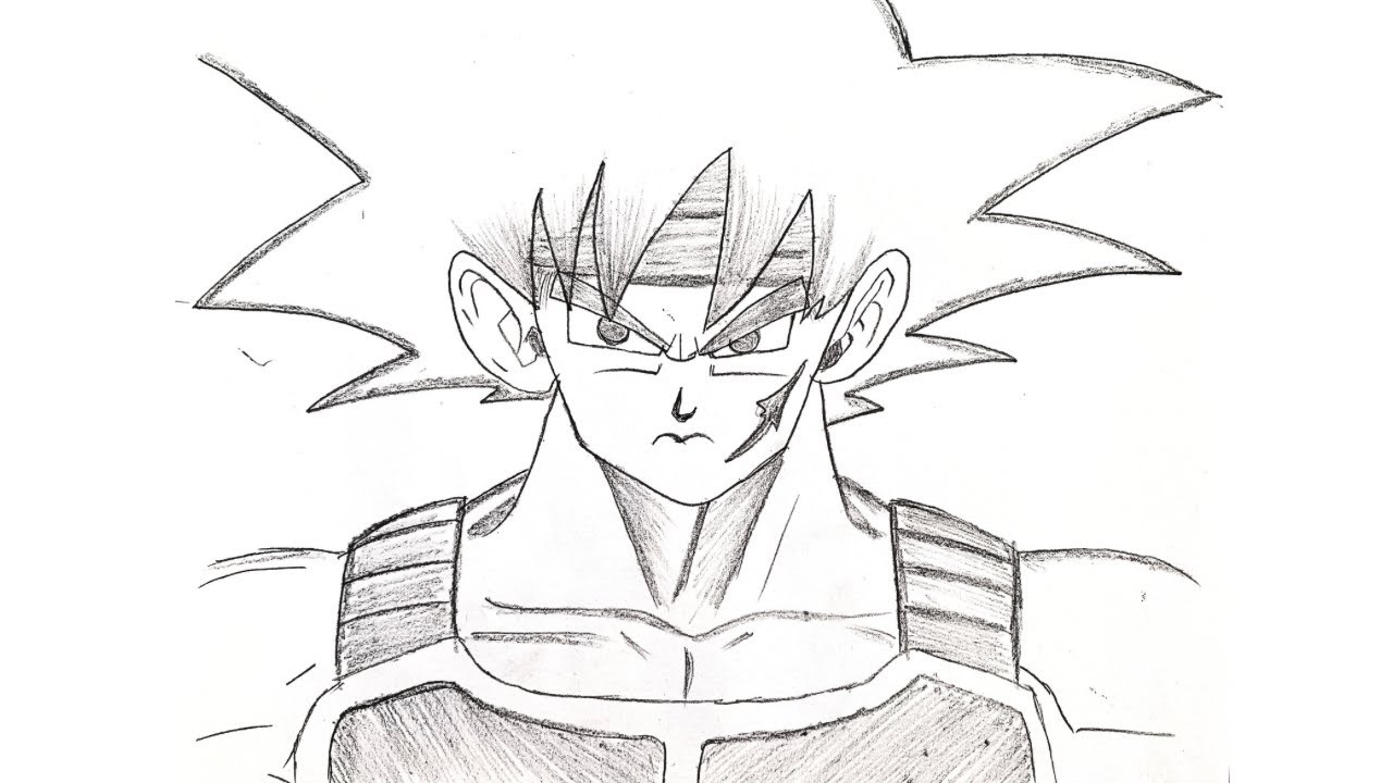 How to draw Bardock | Dragon Ball Z |step by step - YouTube