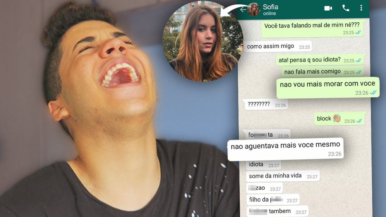 Testei Meus Amigos Sendo Falso Com Eles 😂 Youtube