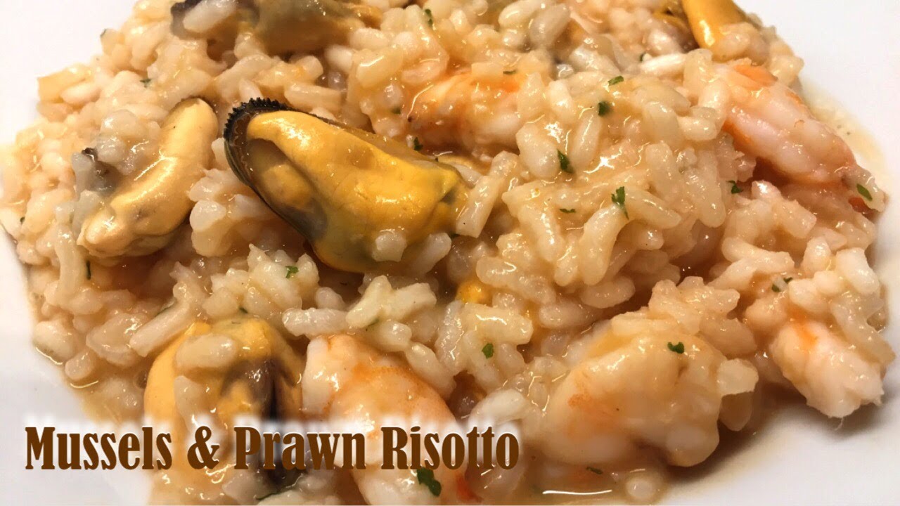 Flavourful Mussels & Prawn Risotto, Italian Recipes, Spanish Recipes ...